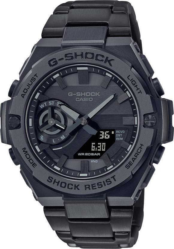 CASIO GST-B500BD-1ADR G-Shock Bluetooth Connect Carbon Core Guard Analog-Digital Watch - For Men ...