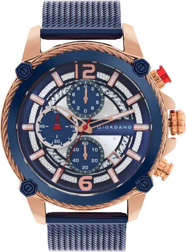 GIORDANO Giordano Analog Watch for Men Color Variant & Stylish Mesh ...