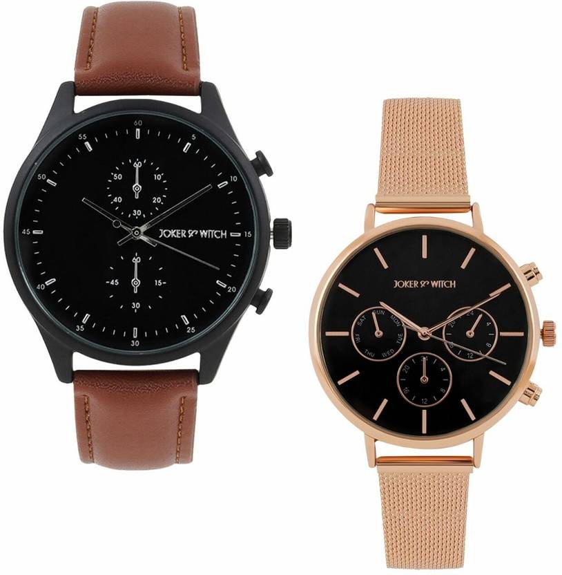 Joker & Witch Daphne & Simon Couple Watches Analog Watch - For Couple ...