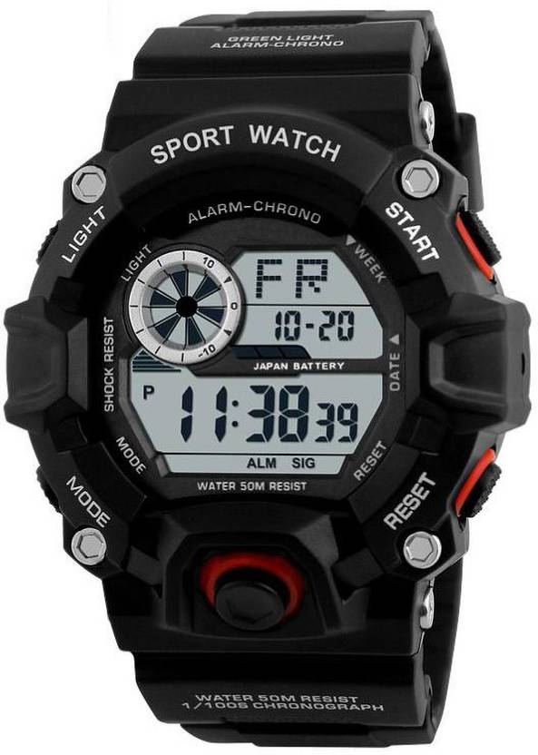 Acnos Water Resistance Water Resistance Digital Watch - For Men - Buy ...