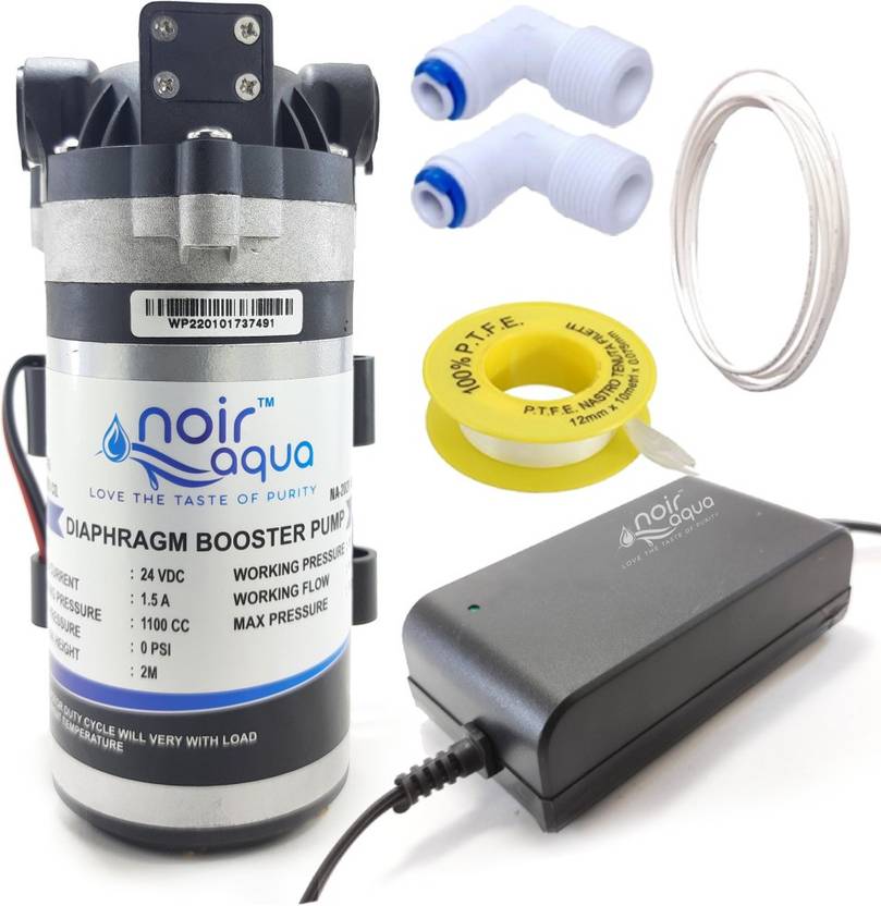 Noir Aqua RO Booster Pump Motor 100 GPD Heavy Duty Diaphragm Motor ...