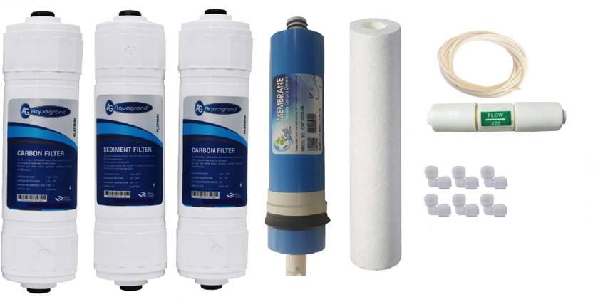 Aquagrand Carbon and Sediment Filter set,EARTH-100 Membrane For ...