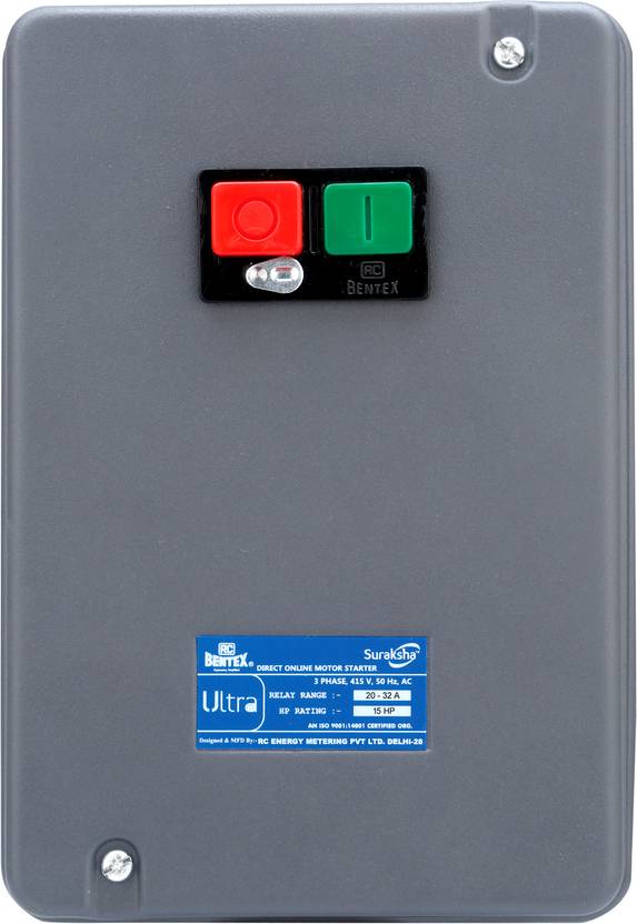 RC BENTEX Three Phase ULTRA Air Break DOL Submersible Control Unit 15 HP, 303UL00005 Water Pump ...