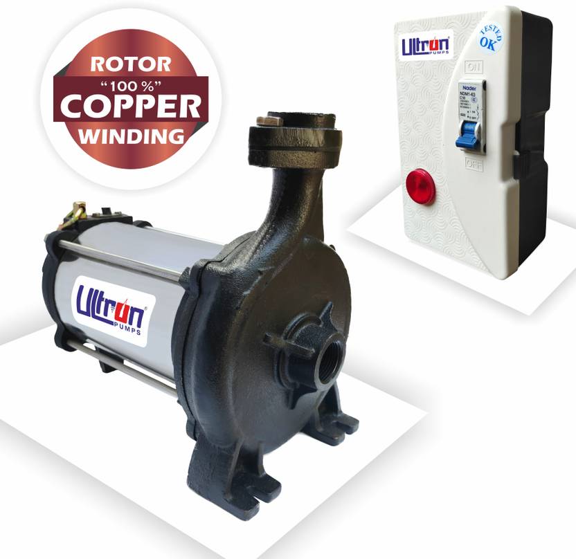 ULTRON 1 HP Mini Openwell With Control Panel Submersible Water Pump ...