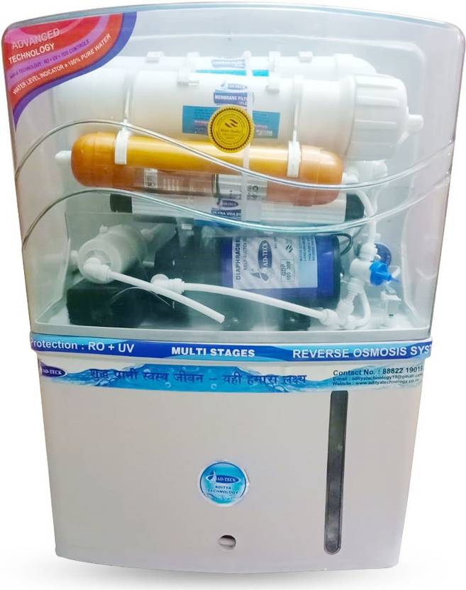 AD-Teck Grand With Copper RO + MF + MP 10 L RO + MF + MP Water Purifier ...
