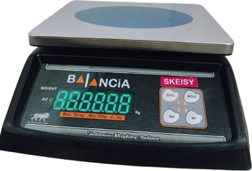Skeisy Balancia Steel Digital 30kg Premium Balance Weighing Scale, Weighing Scale Price in India ...