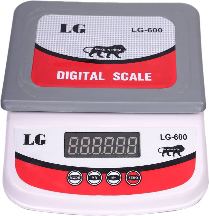 Krikav 30kg Double Display Weight Machine For Kitchen/Shop & 4V Re ...