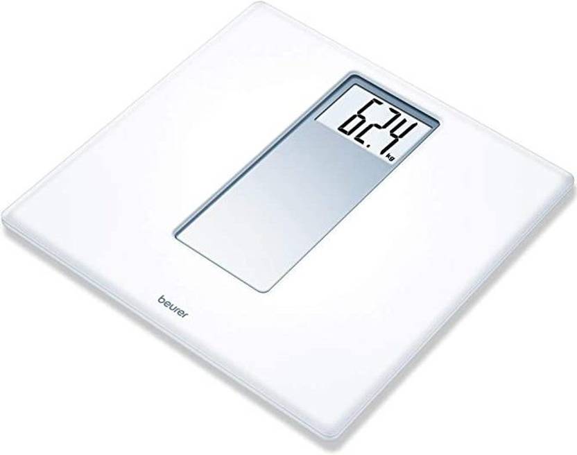 Beurer PS160 Weighing Scale Bathroom Scales with Extra Large Display ...