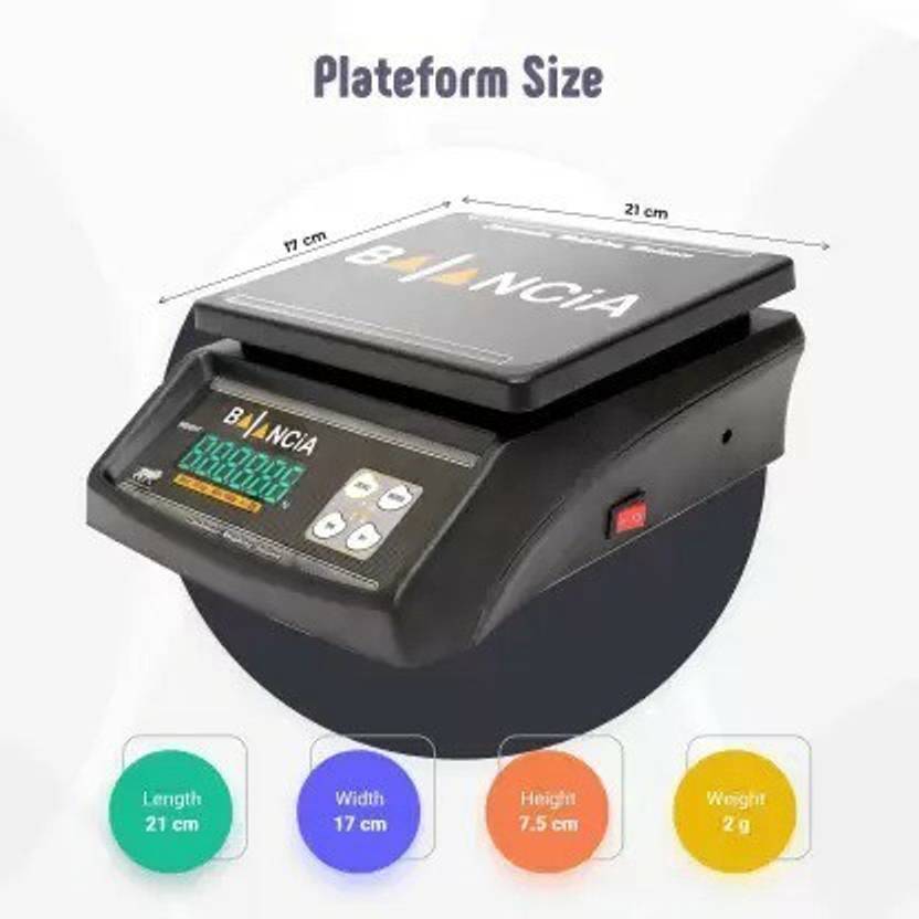 SONALEX Electronic Weight Machine 30kg Taraju scale with LED Weighing ...