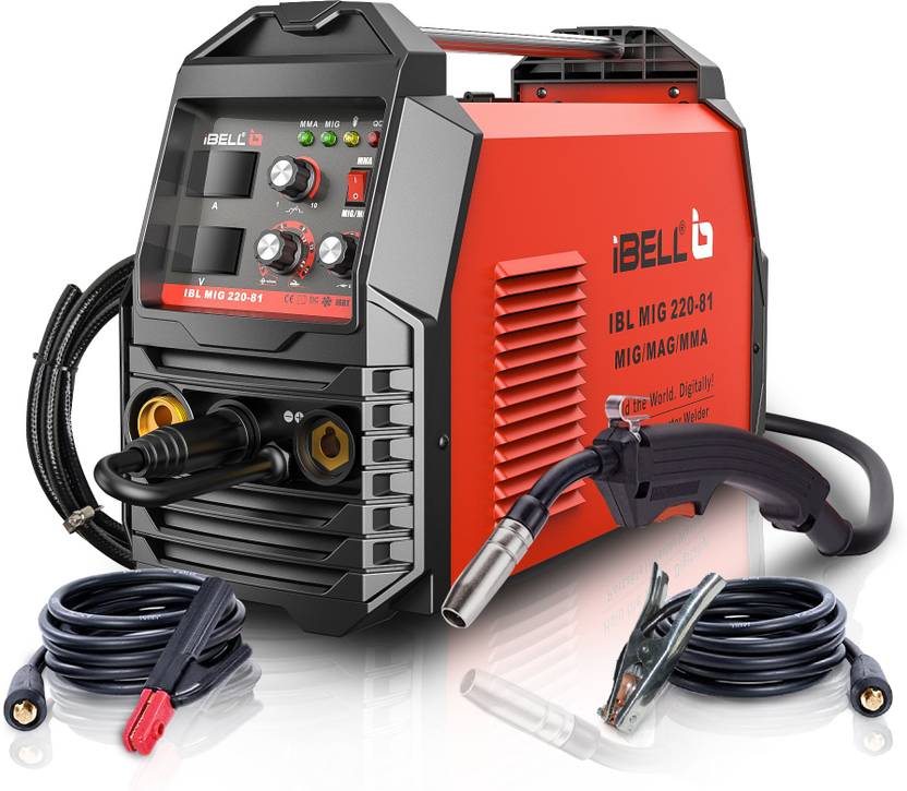 iBELL MIG/MAG/MMA 3 in 1 Multiprocess Inverter Welding Machine Price in ...