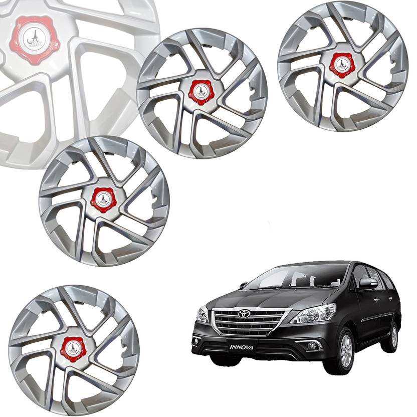 ALPINEZO CAR WHEEL CAP/WHEEL COVER ANTIQUE DEGINE"SILVER WITH MIDDLE ...