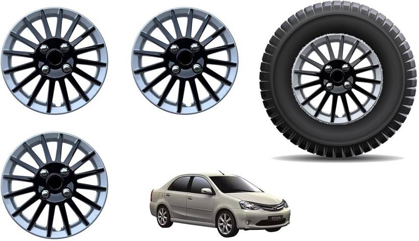 HUDMOZ ETIOS 14 Inches CMDC-B Wheel Caps / Hubcaps Wheel Cover For ...
