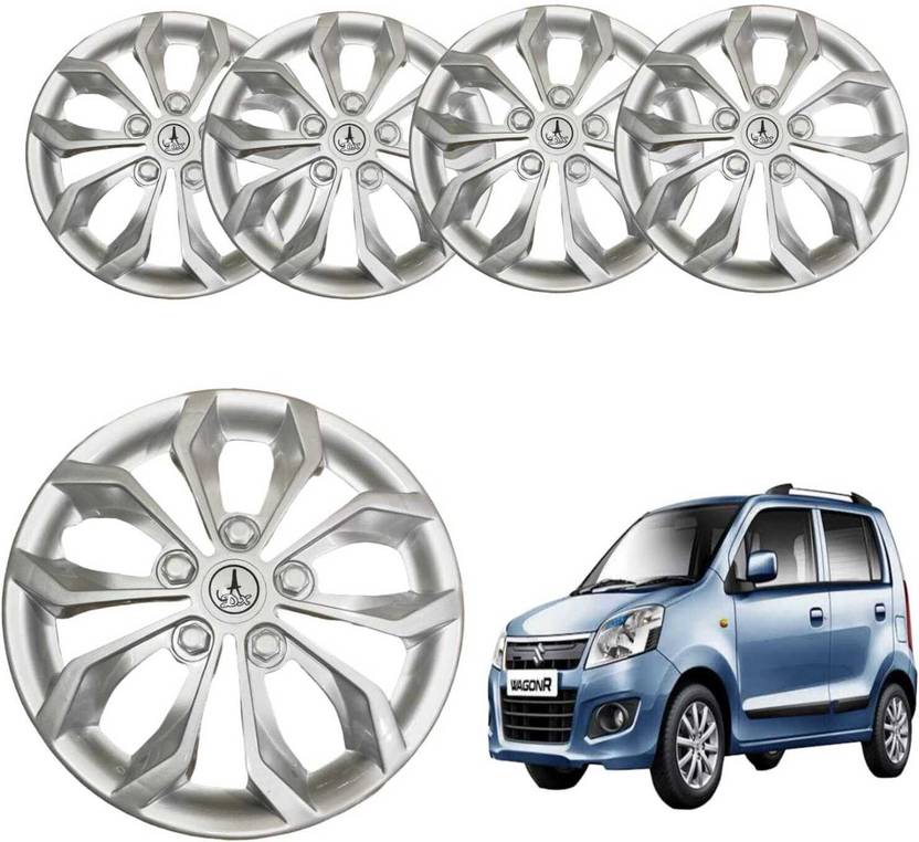 KYZO CAR WHEEL CAP/ WHEEL COVER FURY DEGINE "SILVER" 13 INCHI Wheel ...