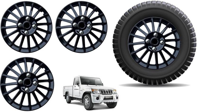 HUDMOZ BOLERO PICKUP 15 Inches FCMRB Wheel Caps / Hubcaps Wheel Cover ...