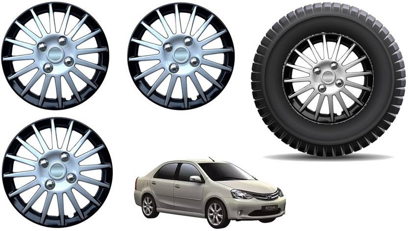 HUDMOZ ETIOS 14 Inches CMRDC-A Wheel Caps / Hubcaps Wheel Cover For ...