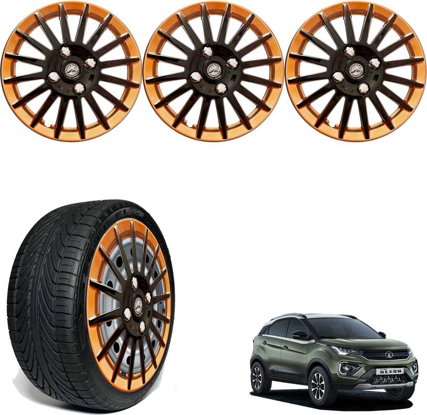 WolkomHome Car accessories Wheel cap, Hub Cap 16 Inch Multi Spike Black ...
