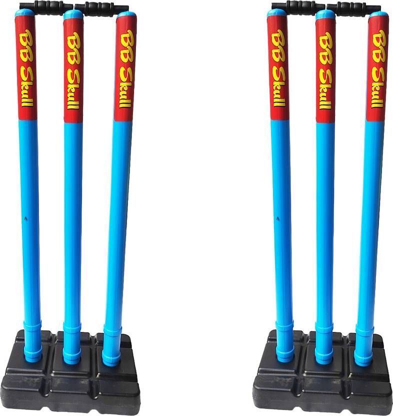 BIG BRO FITNESS LIMITED-EDITION PVC/PLASTIC Cricket Wicket Set ...