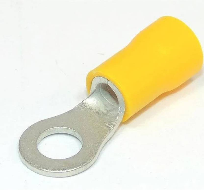 DECENT AIR SYSTEM Insulated Cable Lugs for 4.6 Sqmm Cable Having 6mm ...