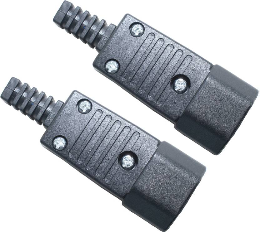 Ovicart Computer SMPS 3 Pin Male Plug 250v 10a Black 2pcs 3 Pin Male ...