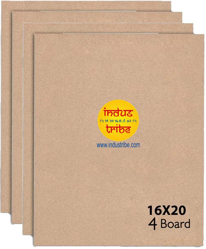 INDUS TRIBE MDF BOARD SHEET (set of 4) Pine Wood Veneer Price in India ...