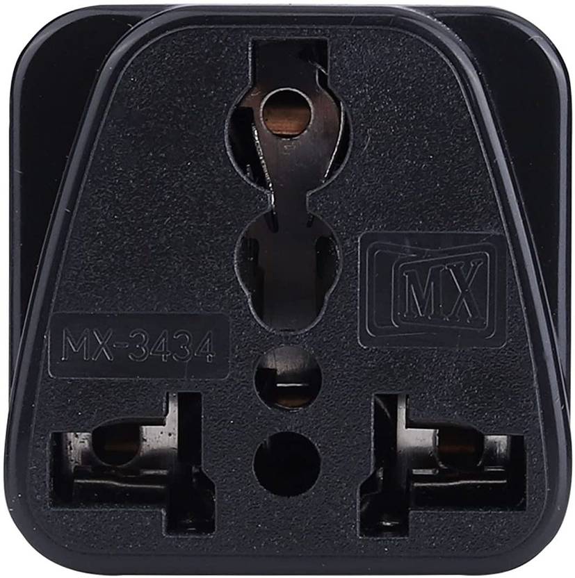 MX Universal Socket Plug (Type B) USA, UK, China MX3434G (Pack of 1 ...