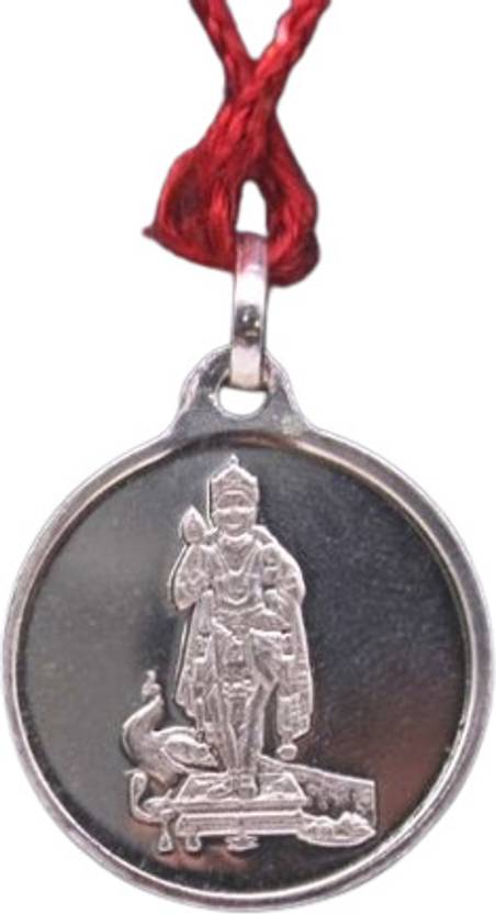 rudrapuja Murugan Silver Locket Yantra - 5 Grams Silver Yantra Price in ...
