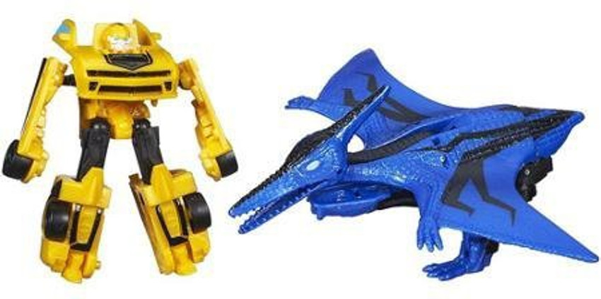 Transformers Age Of Extinction Dinobot Strafe And Bumblebee
