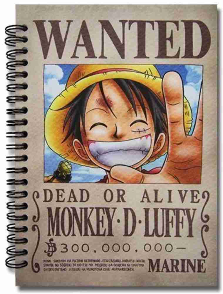 Luffy Wanted Poster Drawing