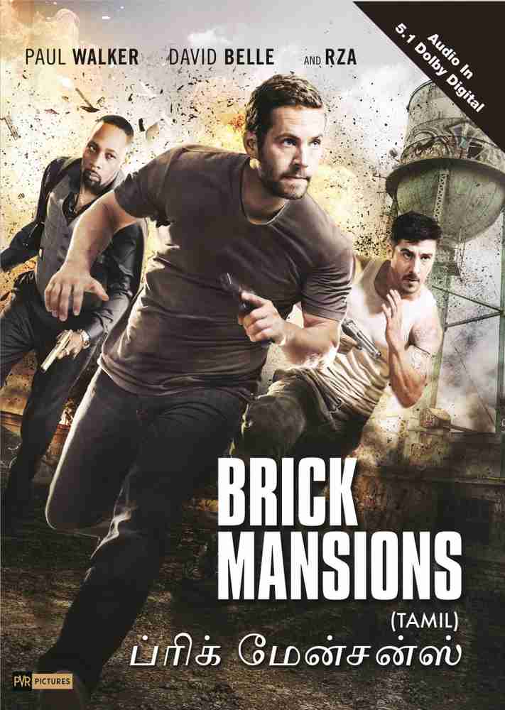 Brick Mansions Dvd Cover