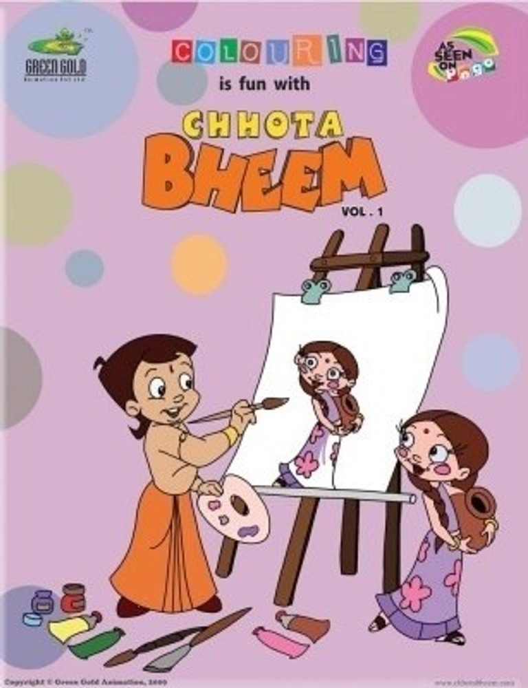 Chhota Bheem Coloring Pages