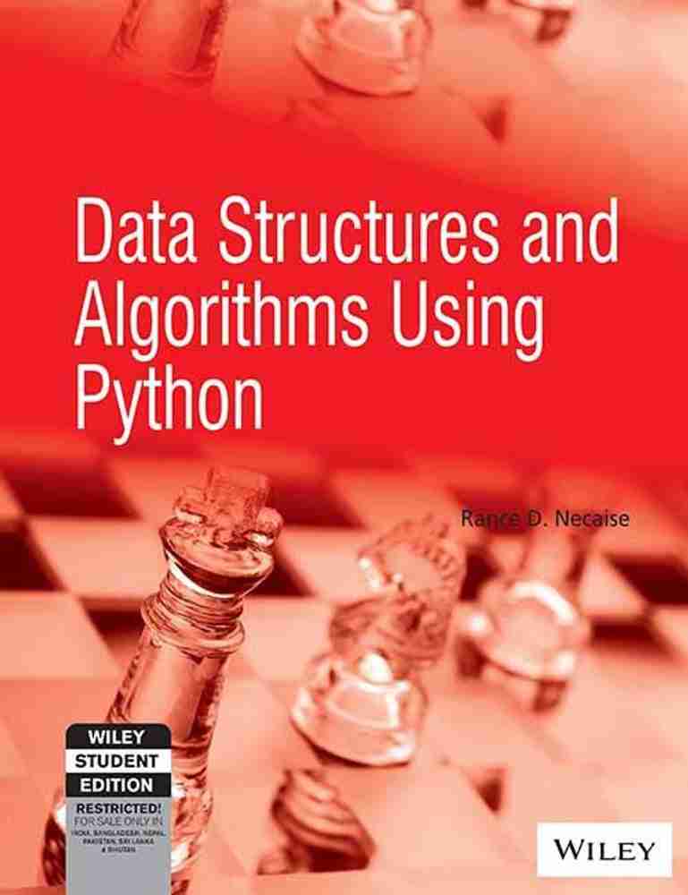 Problem Solving In Data Structures Algorithms Using Python