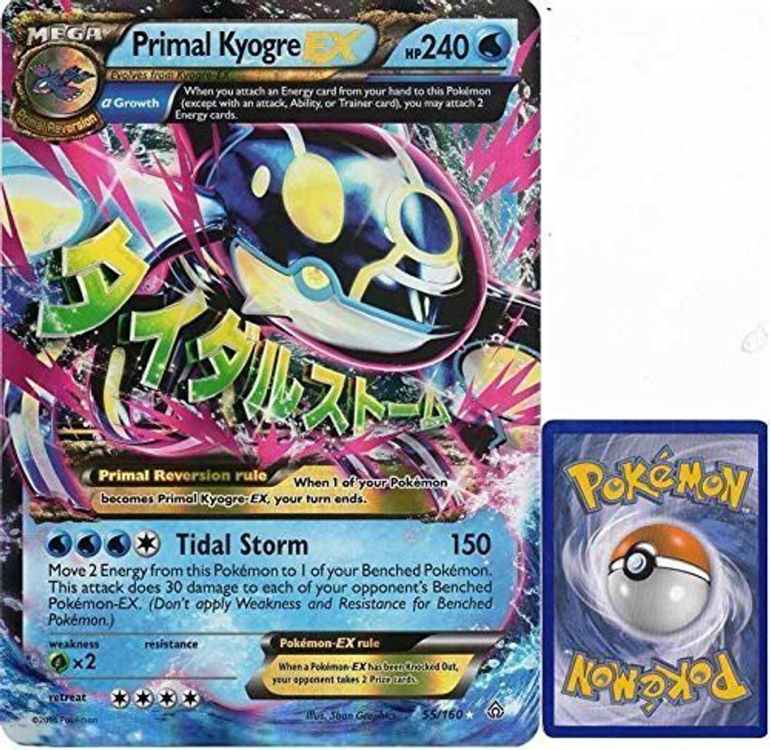 Kyogre Ex Card