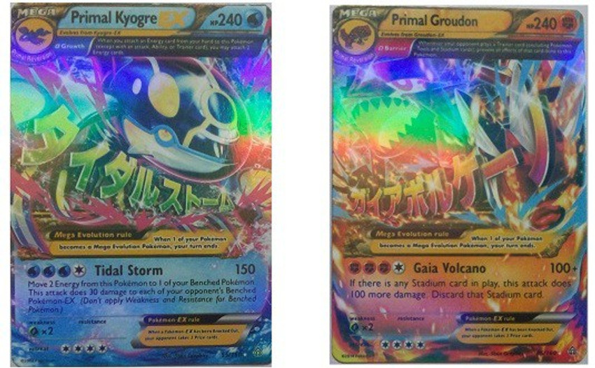 Pokemon Primal Kyogre Card