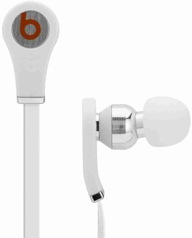 White Beats Earbuds Controltalk