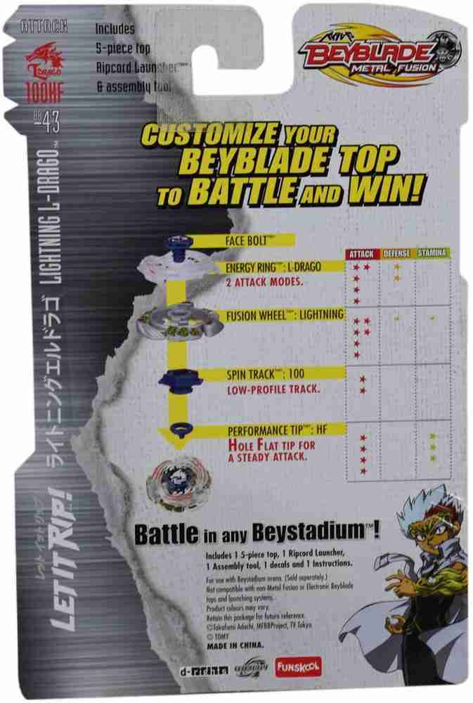 Beyblade L Drago Lightning