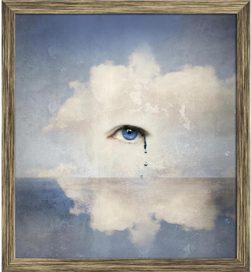 Eyes Crying Painting