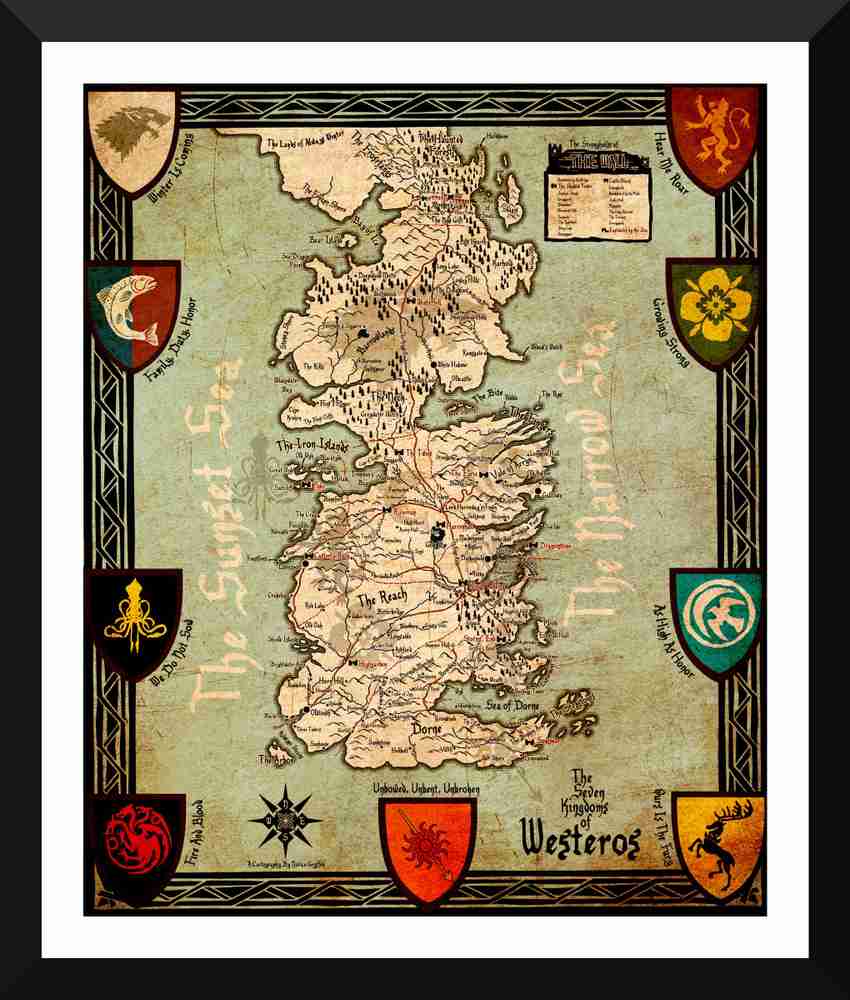 Game Of Thrones Map High Resolution