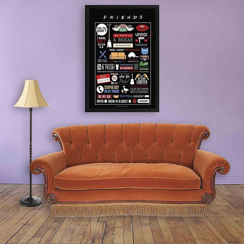 Friends Infographic Maxi Poster