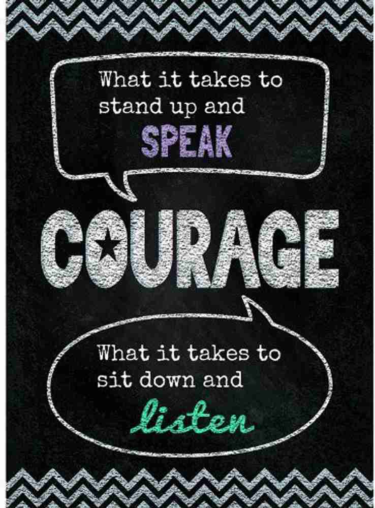 Courage Posters