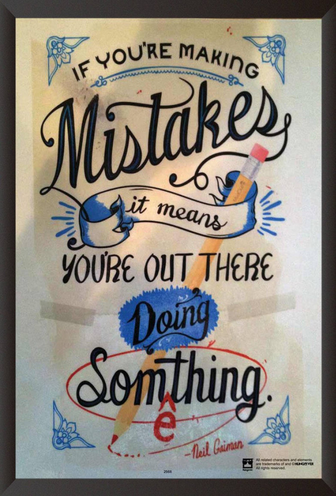 Neil Gaiman Quotes Mistakes