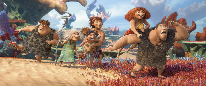 The Croods Movie Poster English