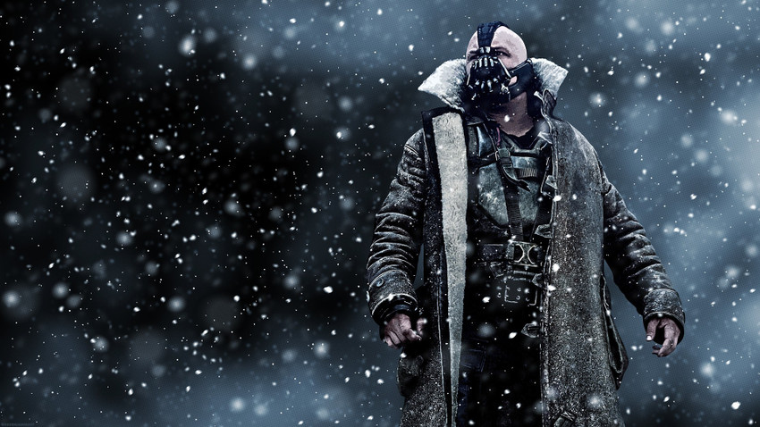 Bane Batman Mask Art