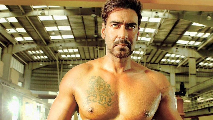 Ajay Devgan Tattoo