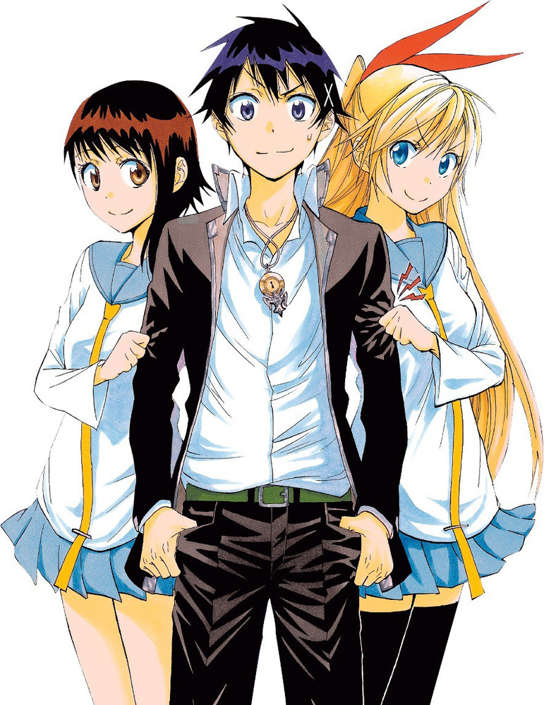 Nisekoi Chitoge And Onodera