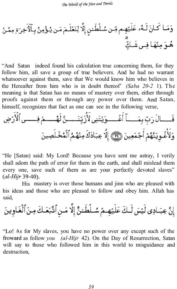 Jinns And Devils