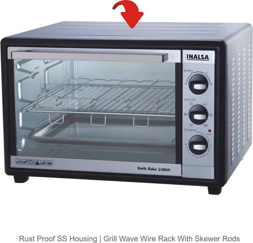 Inalsa 46-Litre MasterChef 46SSRC OTG With Motorised