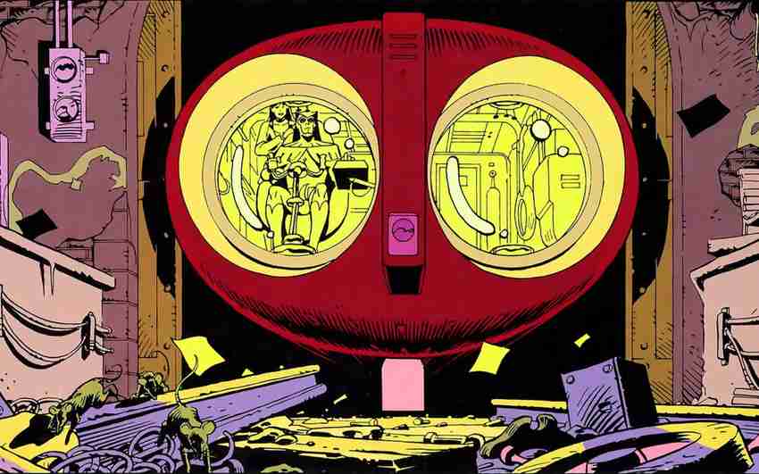 Watchmen Comic Silk Spectre