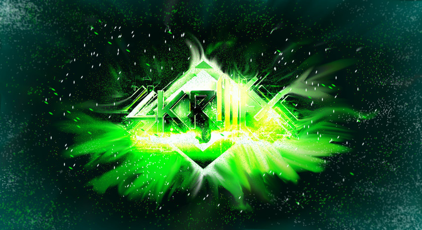 Skrillex Signed Poster