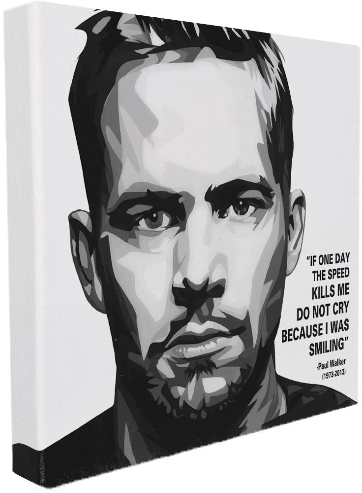Paul Walker Black And White