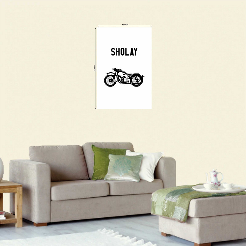 Sholay Bike Poster